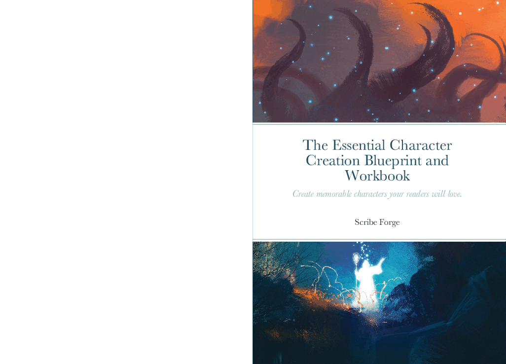 The Essential Character Creation Blueprint and Workbook - Print ...