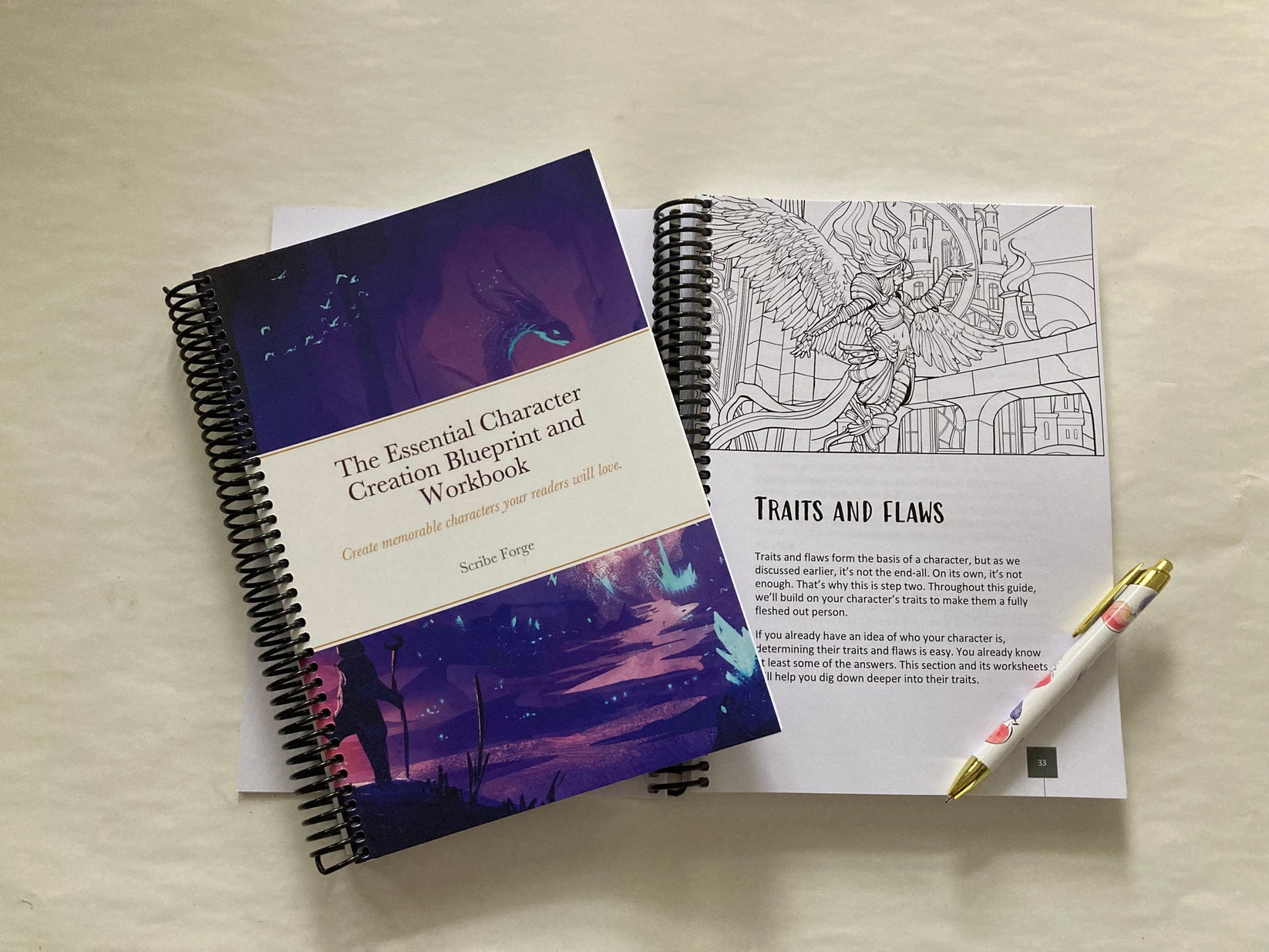 The Essential Character Creation Blueprint and Workbook - Print ...