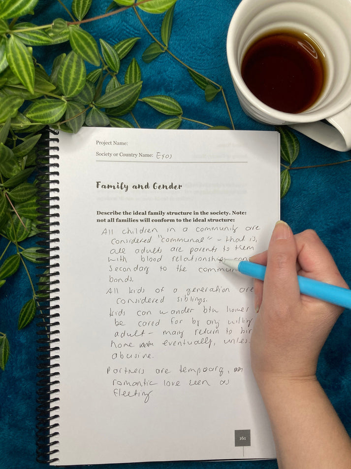 The Essential Worldbuilding Blueprint and Workbook - Digital Download – Scribe Forge